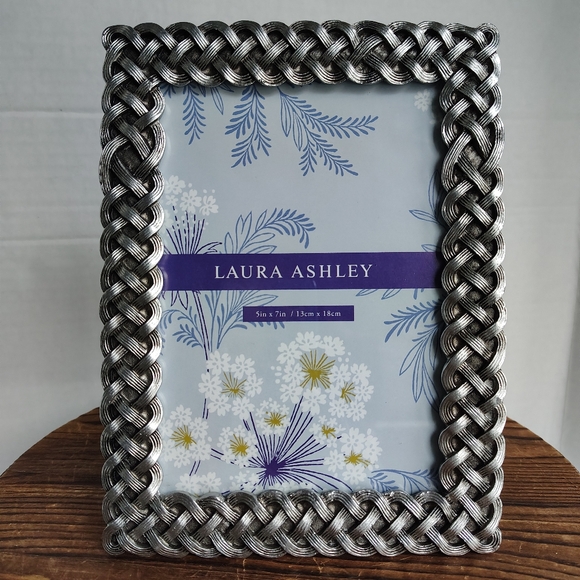 Laura Ashley | Accents | Laura Ashley Braided Metal Picture Frame ...